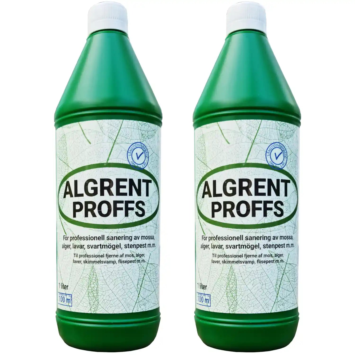 2 x ALGRENT PROFFS- För Professionell sanering av svår påväxt.